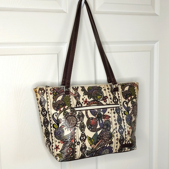 Sakroots | Bags | Sakroots Carryall Tote Owl Floral Pattern | Poshmark